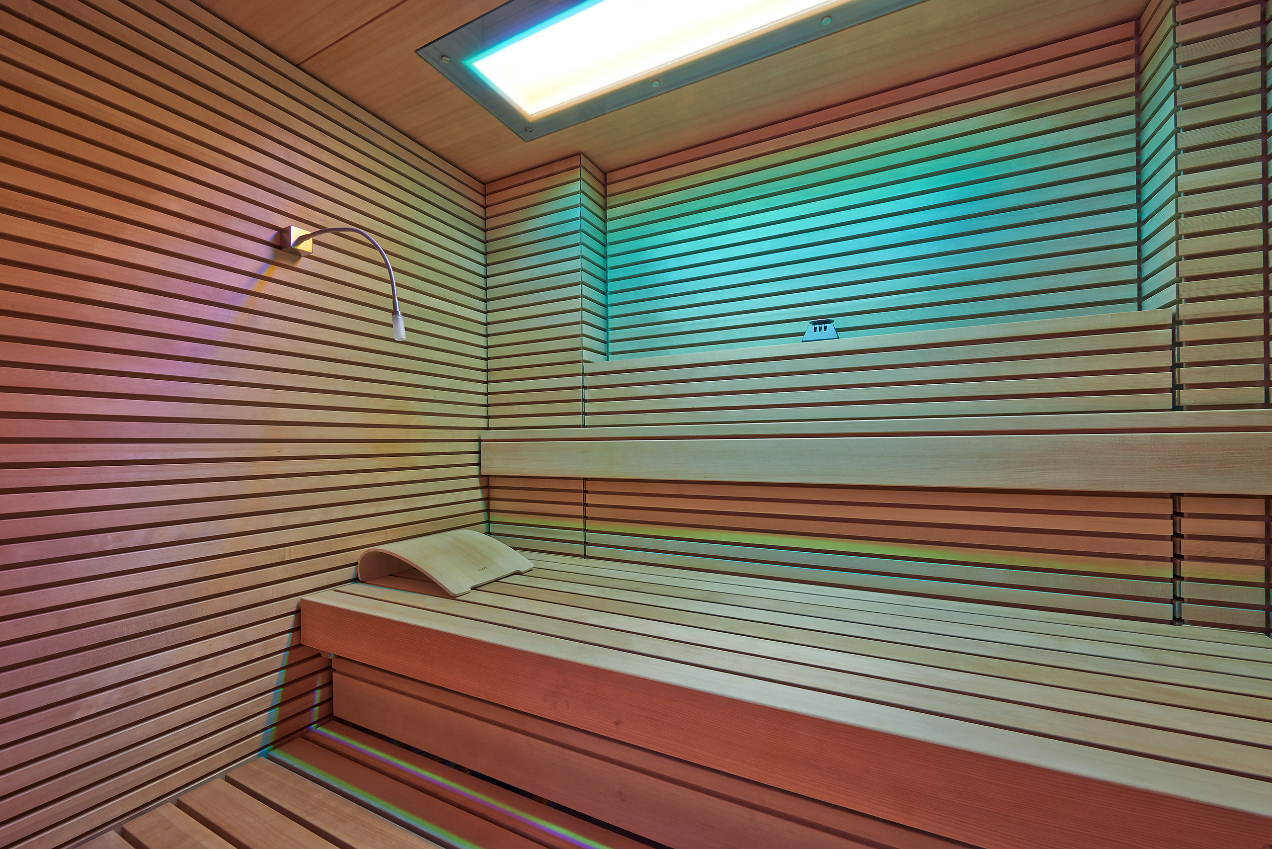 KLAFS - Sauna PURE in extravaganter Penthouse-Wohnung - KLAFS